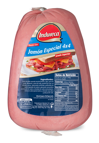 Jamón Especial 4x4 Induveca - Induveca